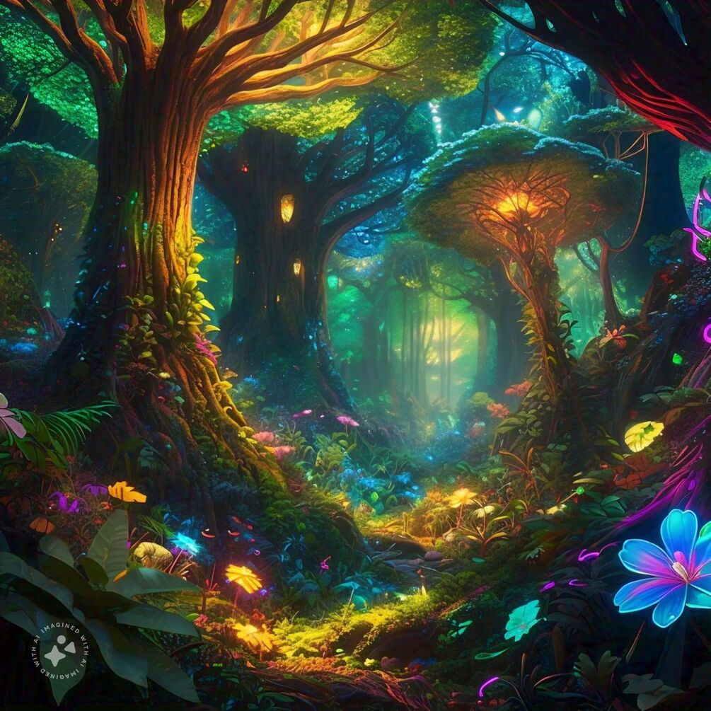 Mystical Grove: Nature's Palette