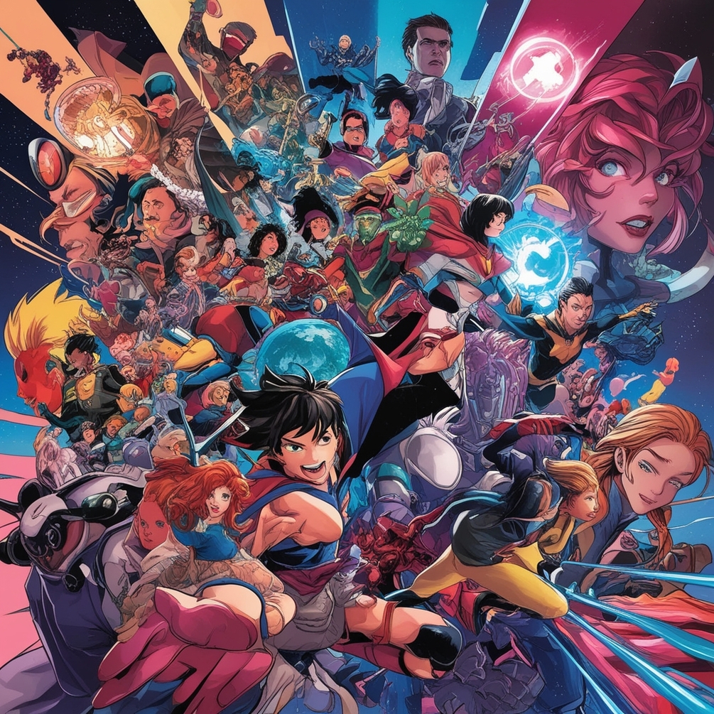 Unleash Your Imagination with Stunning Comics Manga Cover Art! #Manga ...
