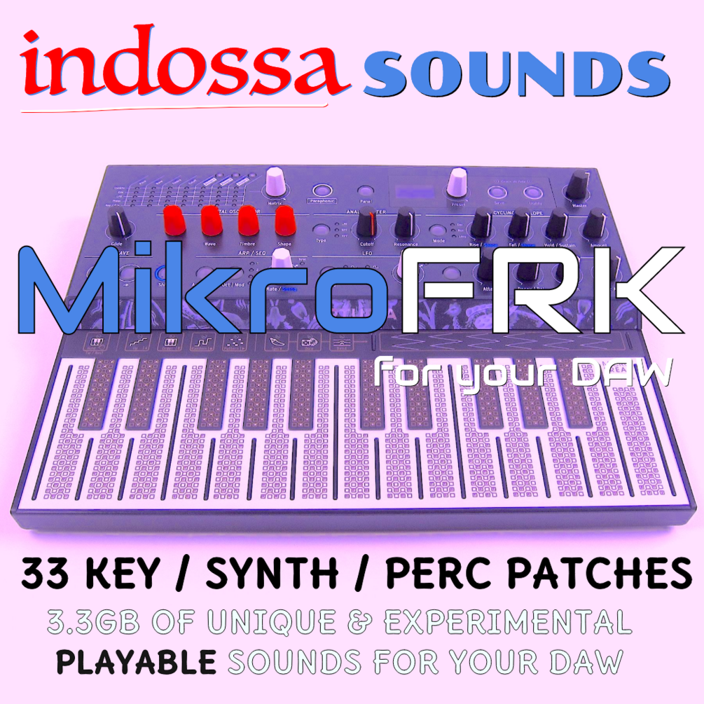 FRK Indossa MultiSample MicroPAK for Ableton, Studio One, Logic EXS ...