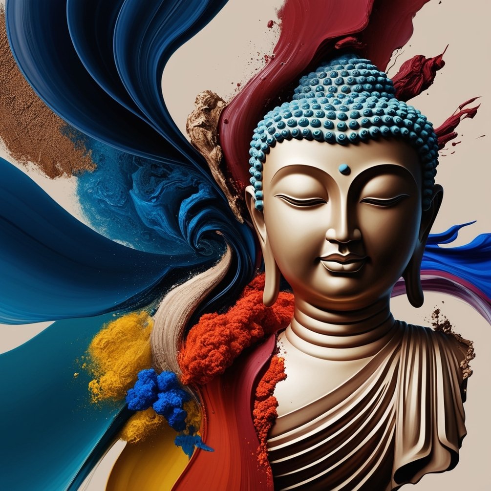 🎨 Divine Expressions: Abstract Images of Gods 🙏🏼 #AbstractArt # ...