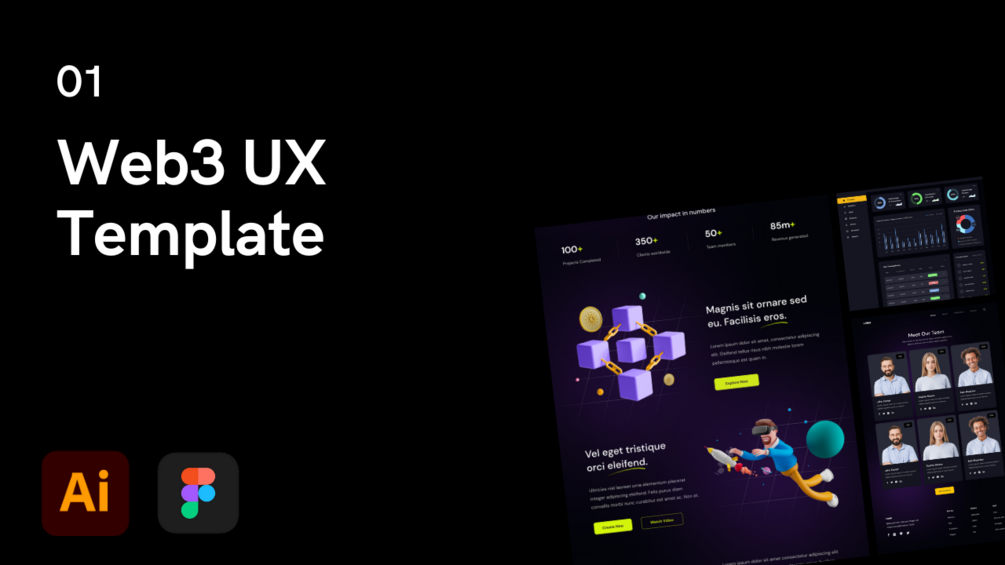 Web3.0 UX Figma Template