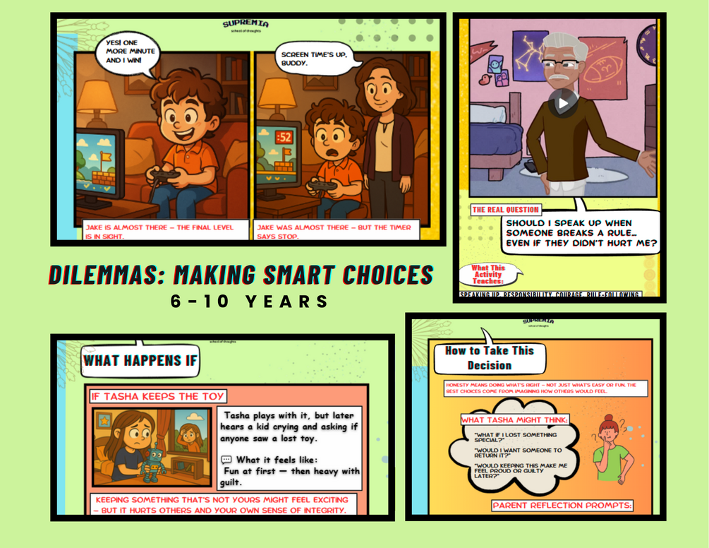 Dilemmas: Making Smart Choices (6-10 years)