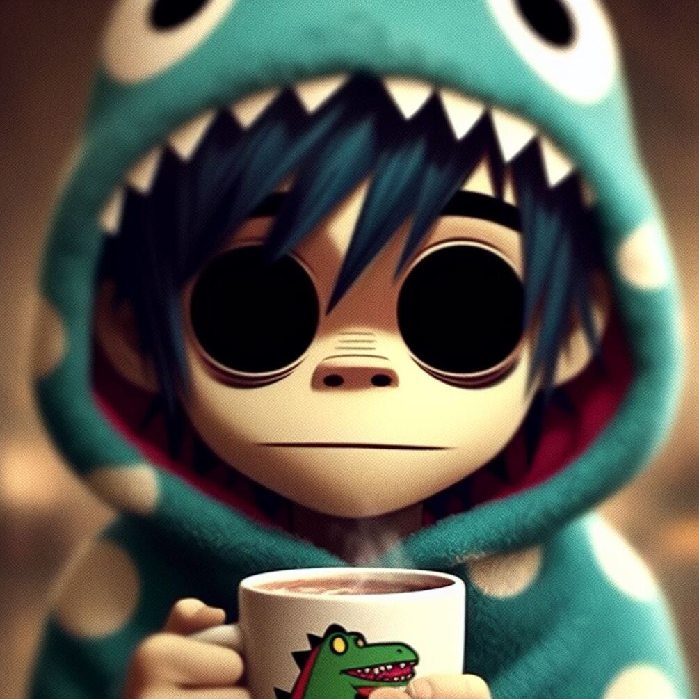 🌟 Gorillaz Cozy 2D Collection AI image Gallery ☕