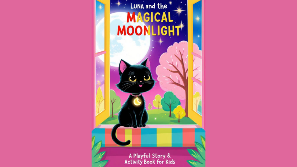 Luna and the Magical Moonlight - A Playful Story & Activity Book for Kids