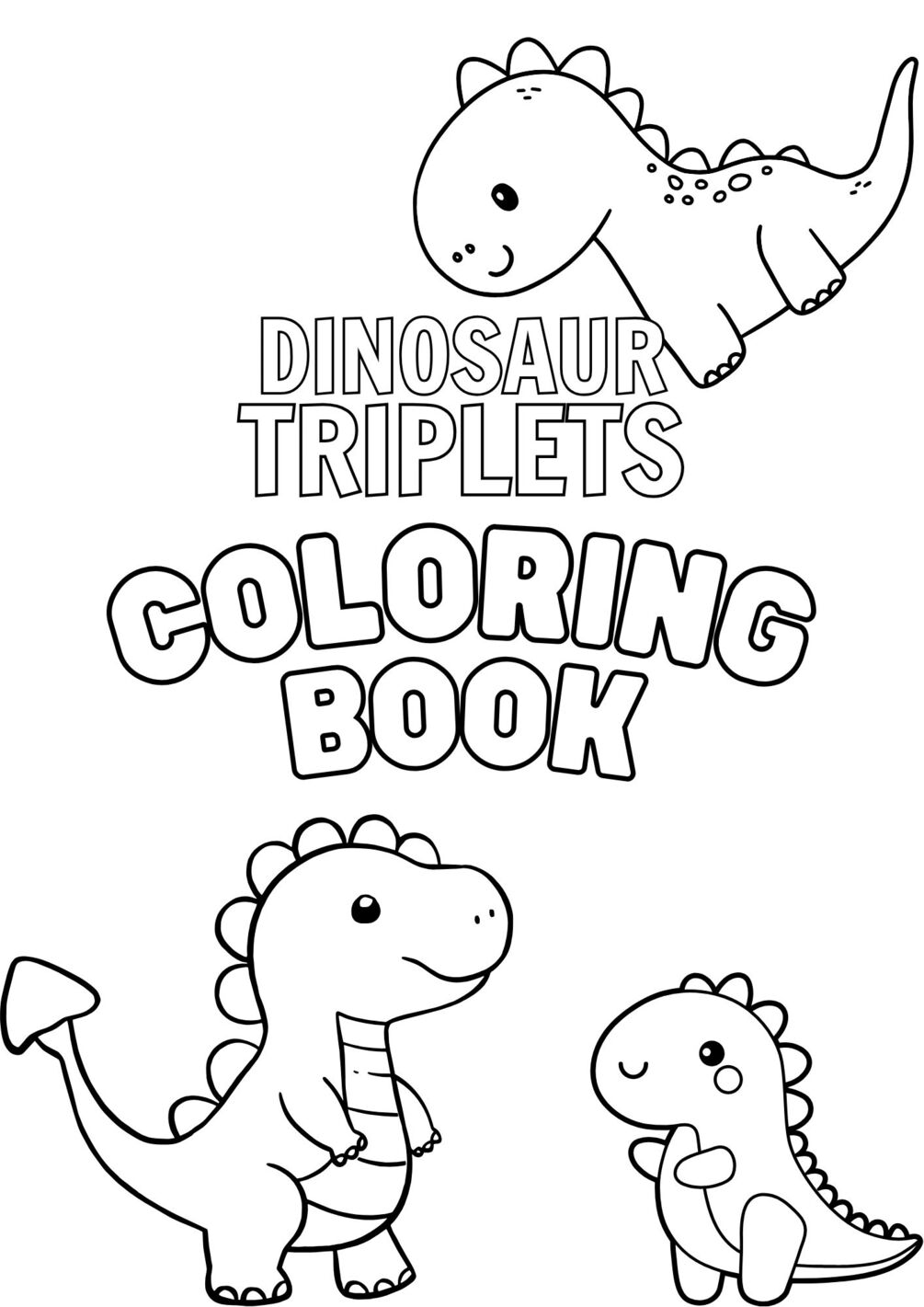 Dinosaur Coloring Books for Kids!
