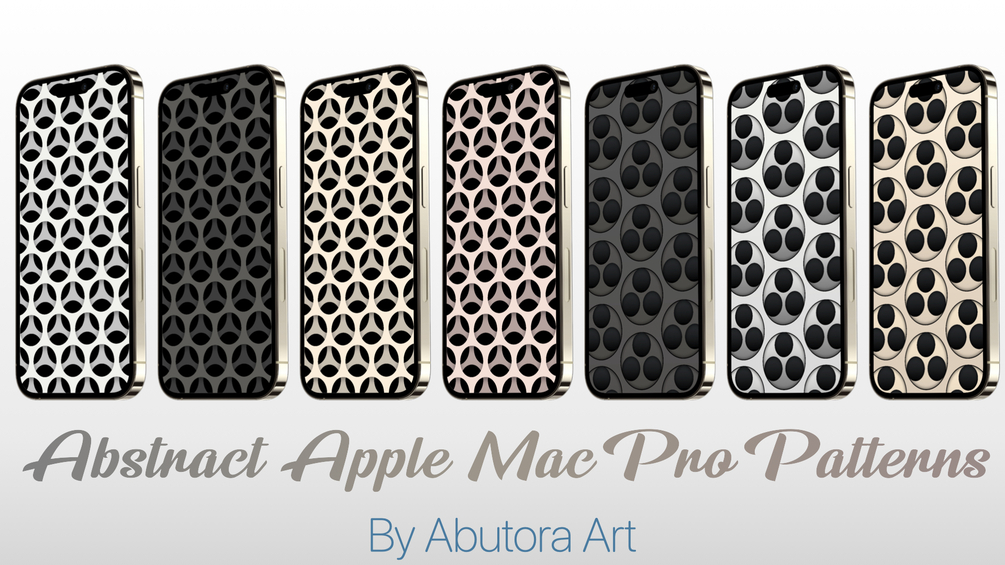 Abstract Wallpapers: Apple Mac Pro Patterns by Abutora Art
