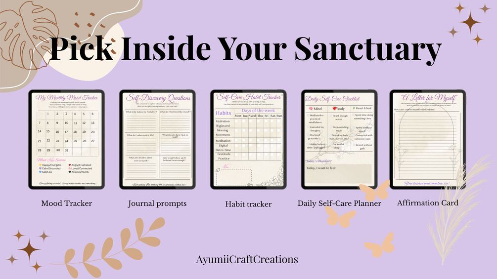 My Self-Care Sanctuary Toolkit