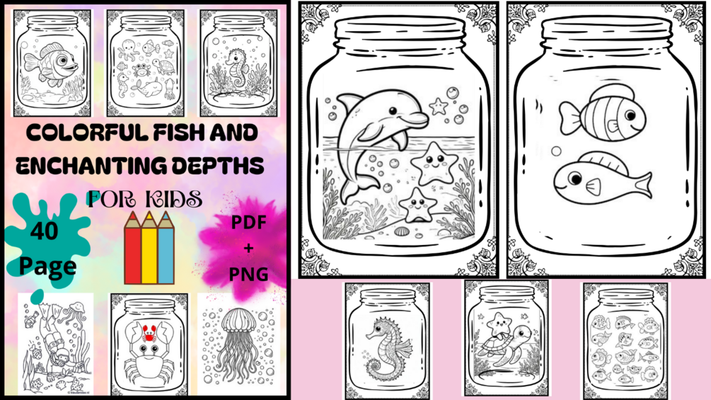Colorful Fish And Enchating Depths