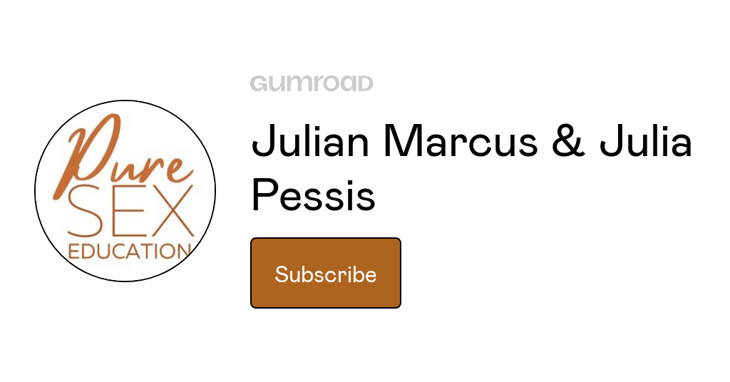 Julian Marcus & Julia Pessis