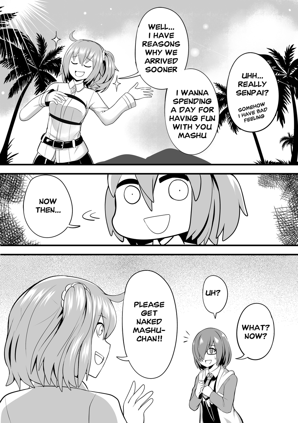 FGO: mashu gravure doujinshi