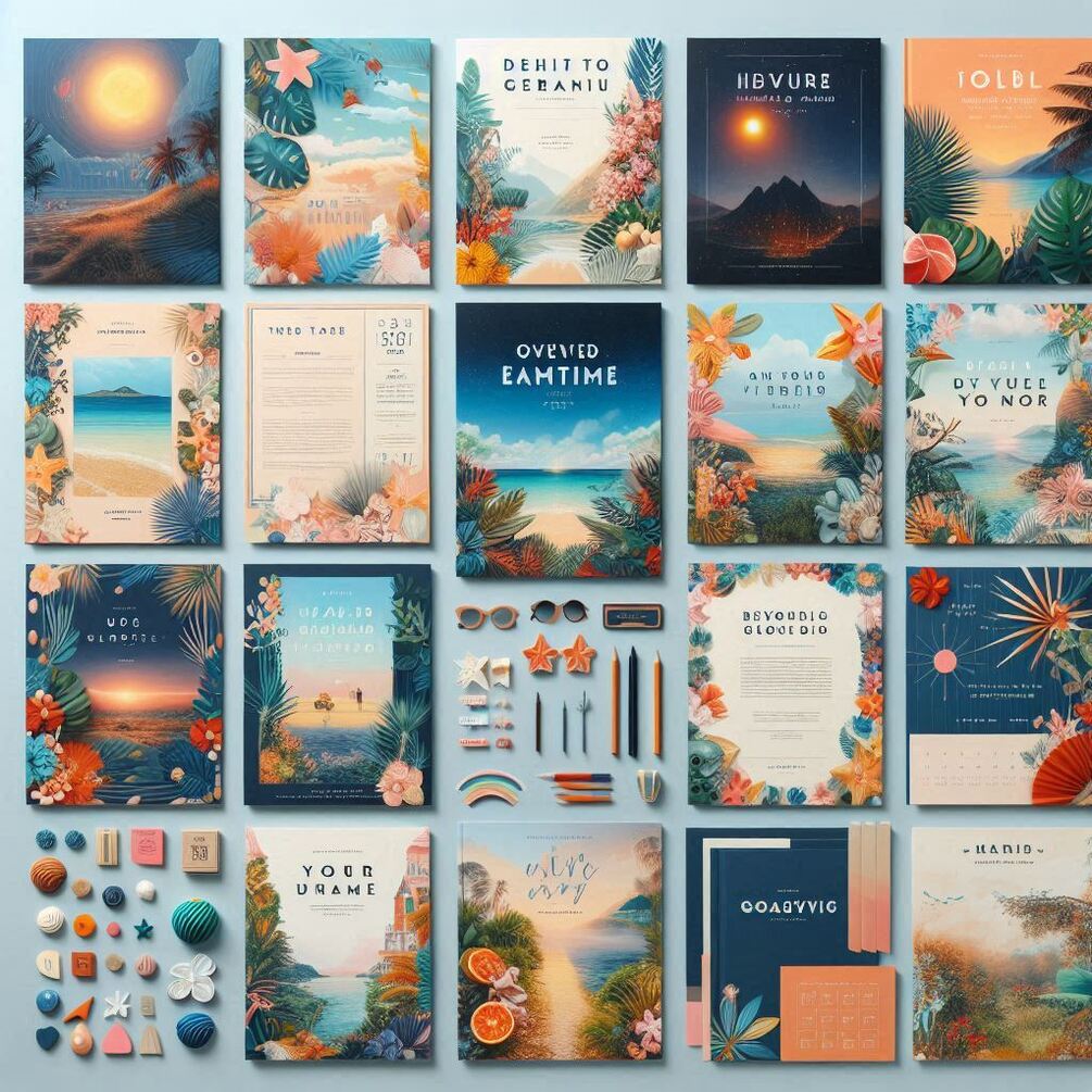 Digital Art Posters Collection - Abstract Art Posters Bundle Turn any ...