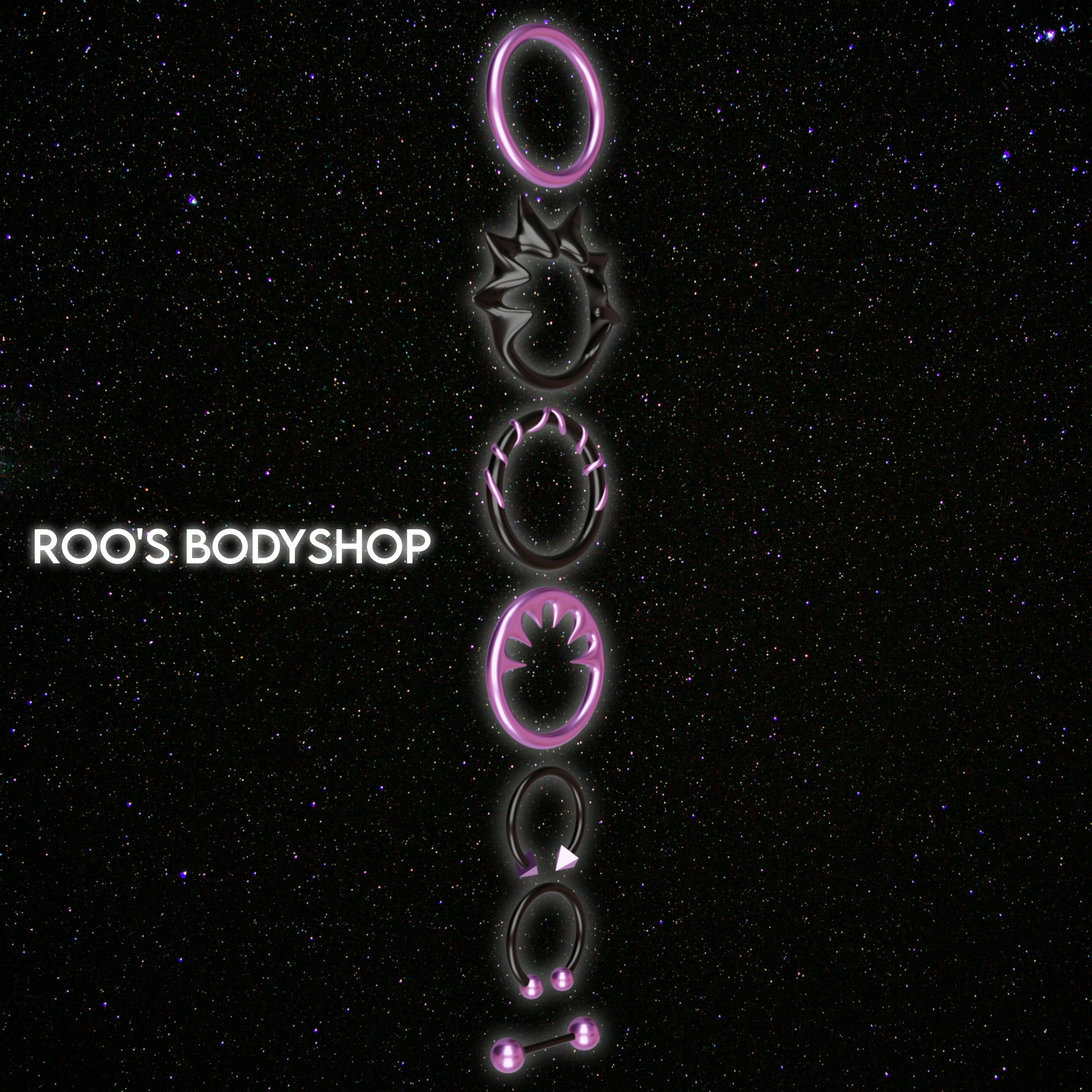 Custom Piercing Pack (VRChat)