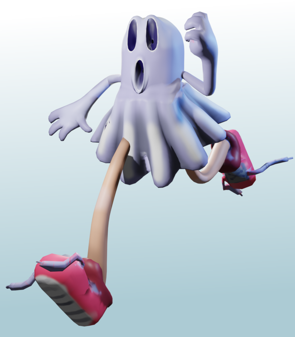 Sneakers ghost vrchat avatar