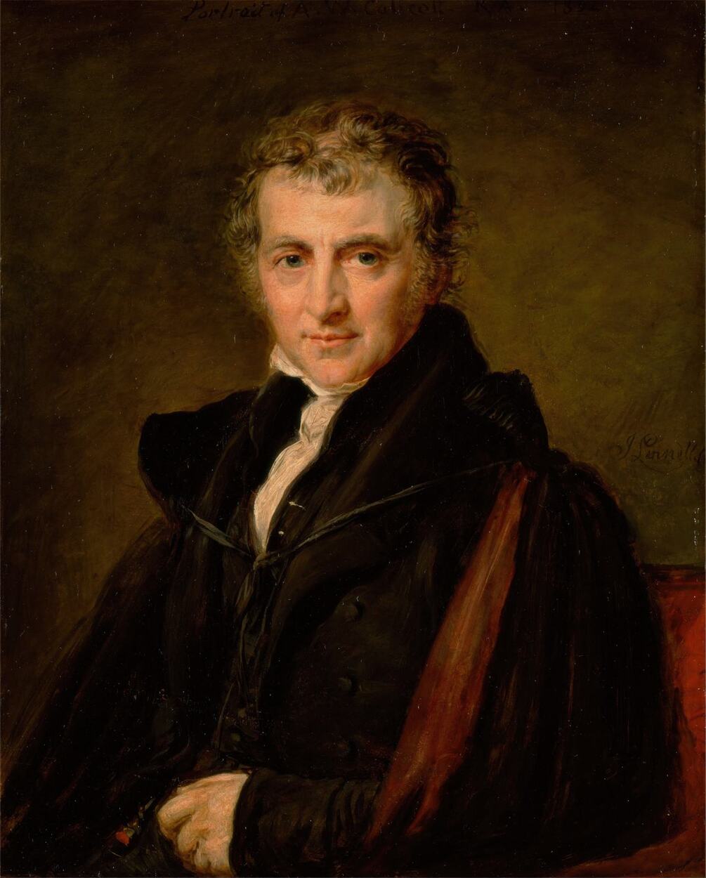 Augustus Wall Callcott, R.A by John Linnell