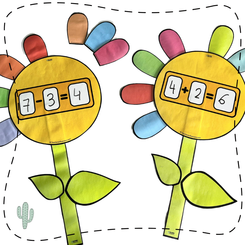 FLORES SUMAS Y RESTAS