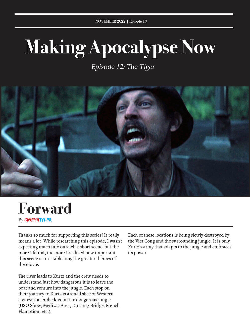 [Companion PDF] Making Apocalypse Now - Episode 13: The Tiger