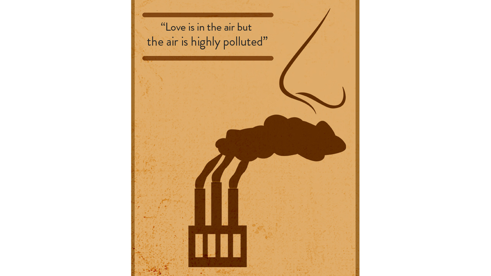Air Pollution Awareness Minimalist Poster