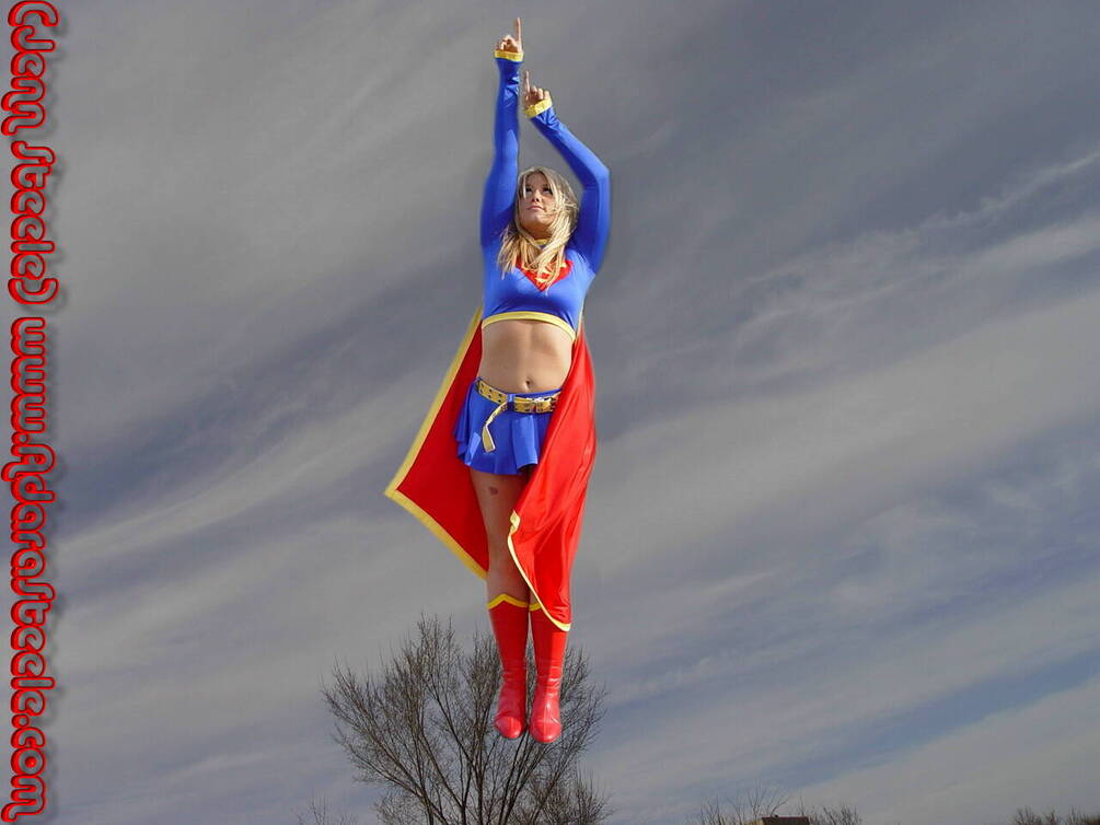Jenn Steele In Jenns Playground 3 Of 6 A 35 Image Supergirl Cosplay Shoot With Some Fx