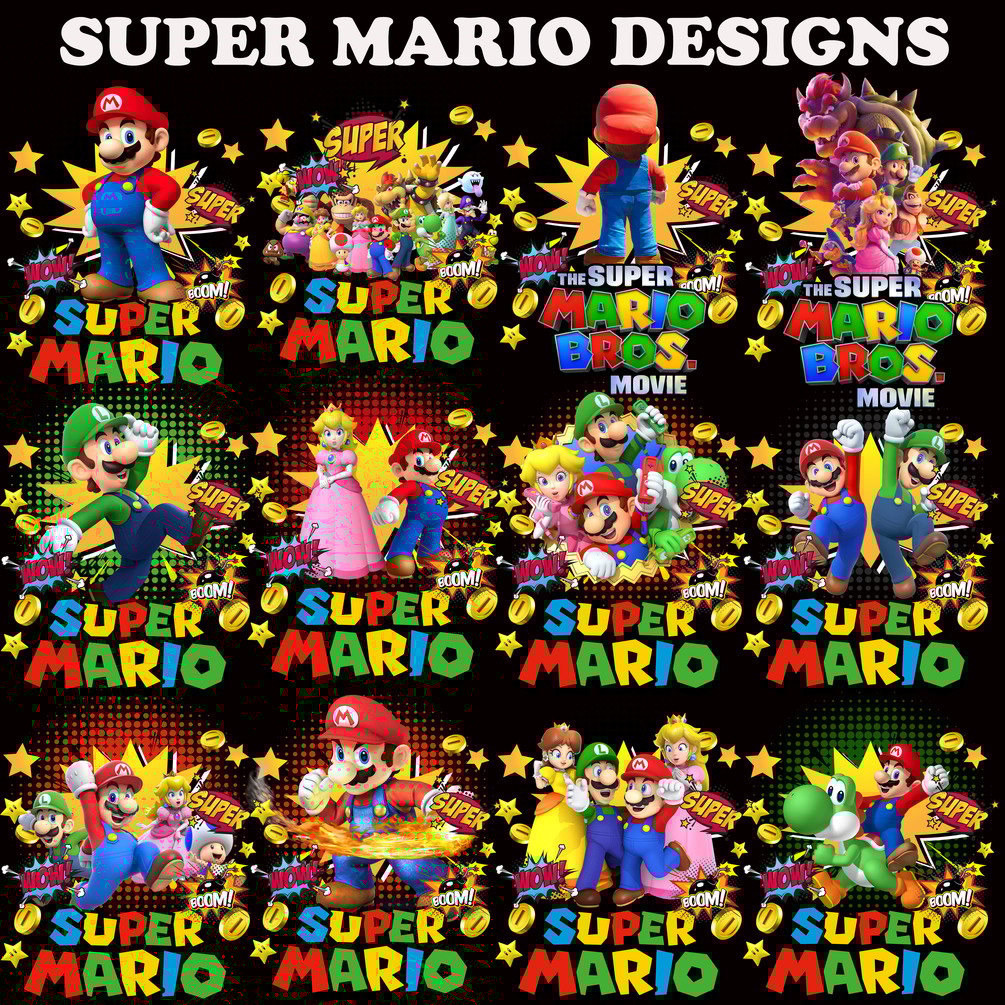 SUPER MARIO DESIGNS