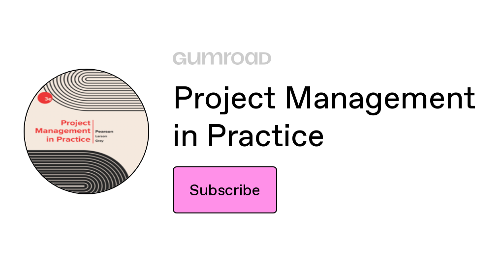 Project Management in Practice