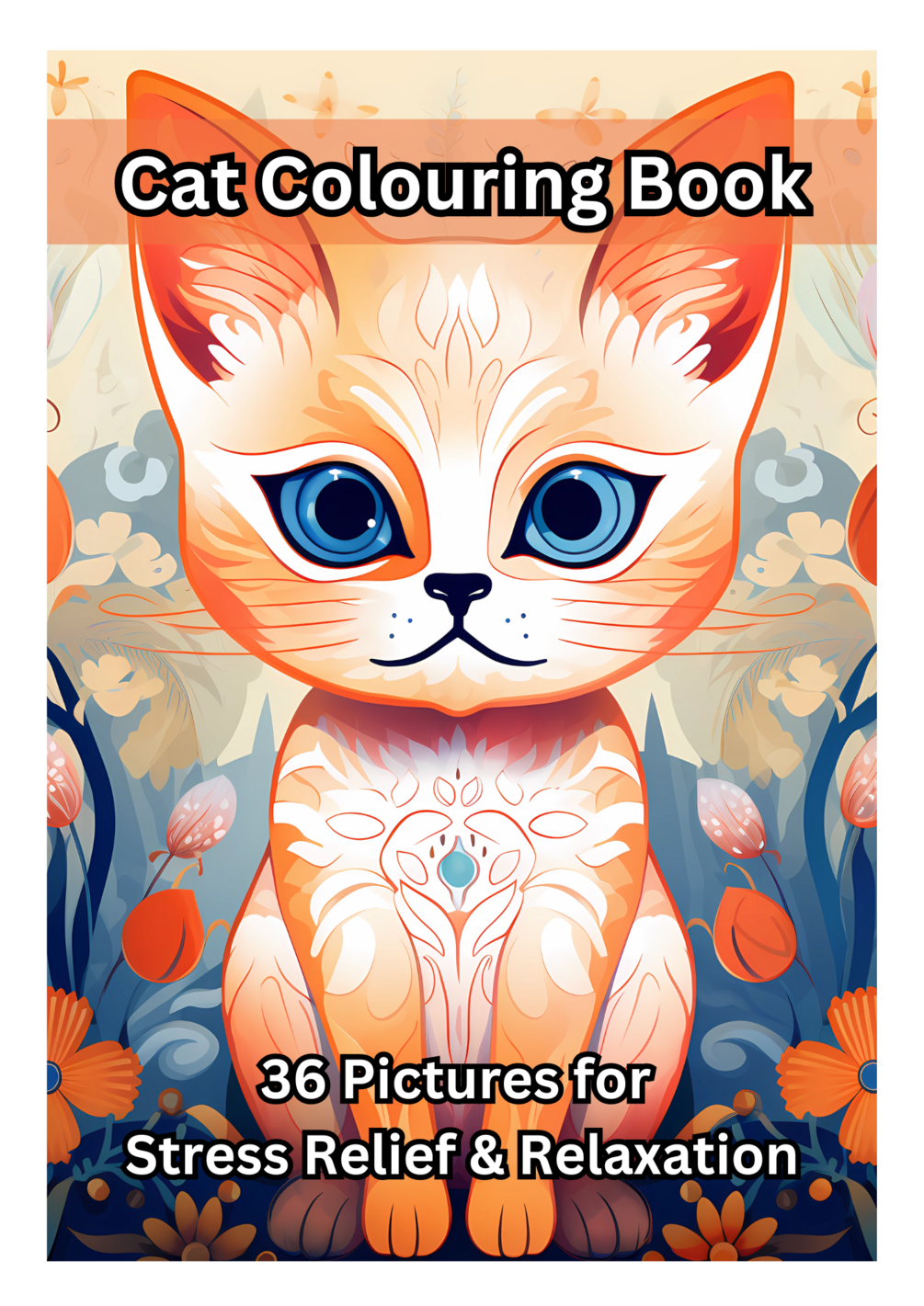 Cat Colouring Book