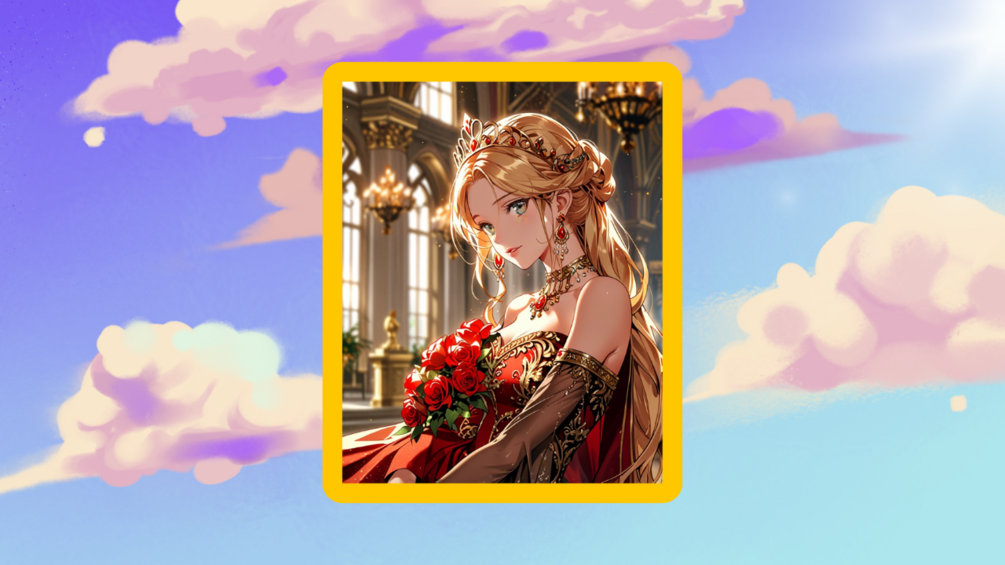 Radiant Royalty: Regal Anime Princess Art