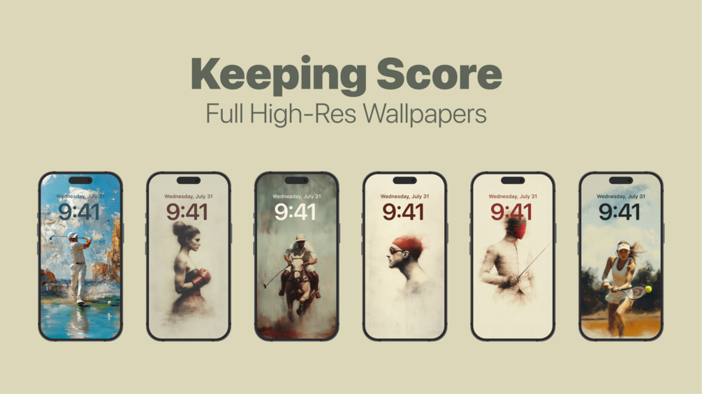 Keeping Score — High-Res Wallpaper Packs
