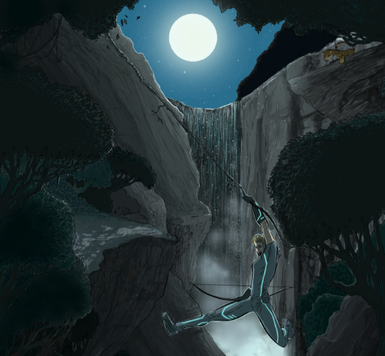 Symphorians: Chapter 1, page 8 (10.3x15.9 inch print)