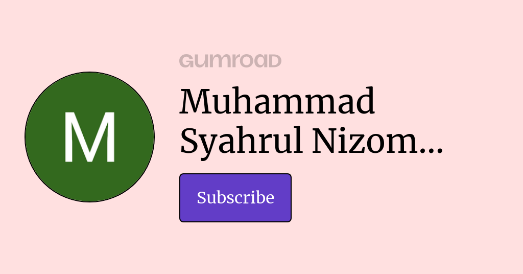 Muhammad Syahrul Nizom Saharudin