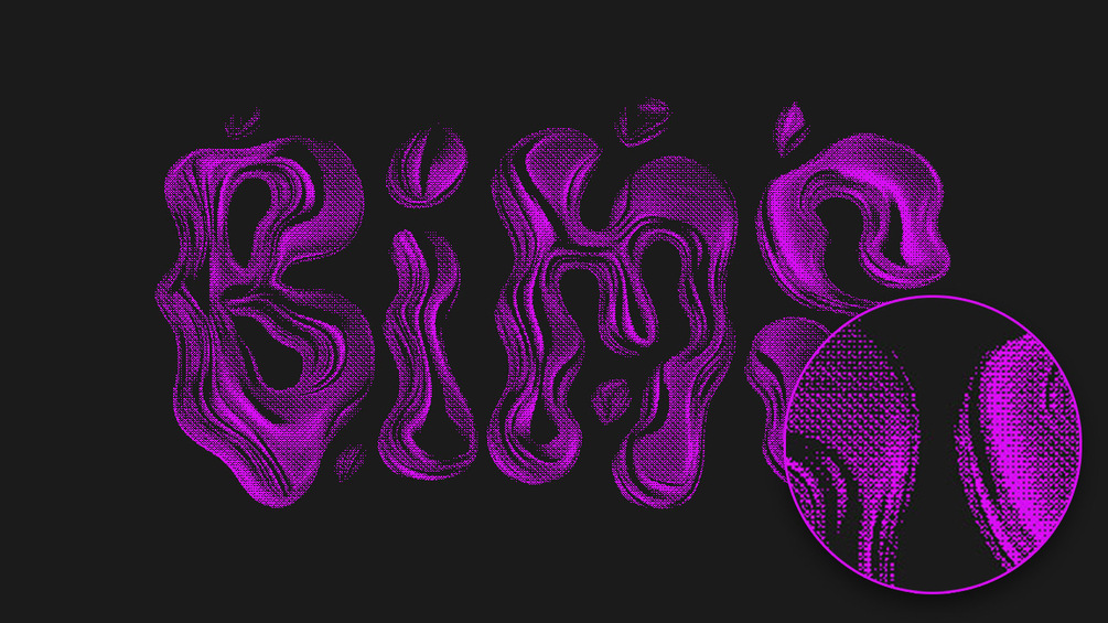Micro Dither Halftone Texture