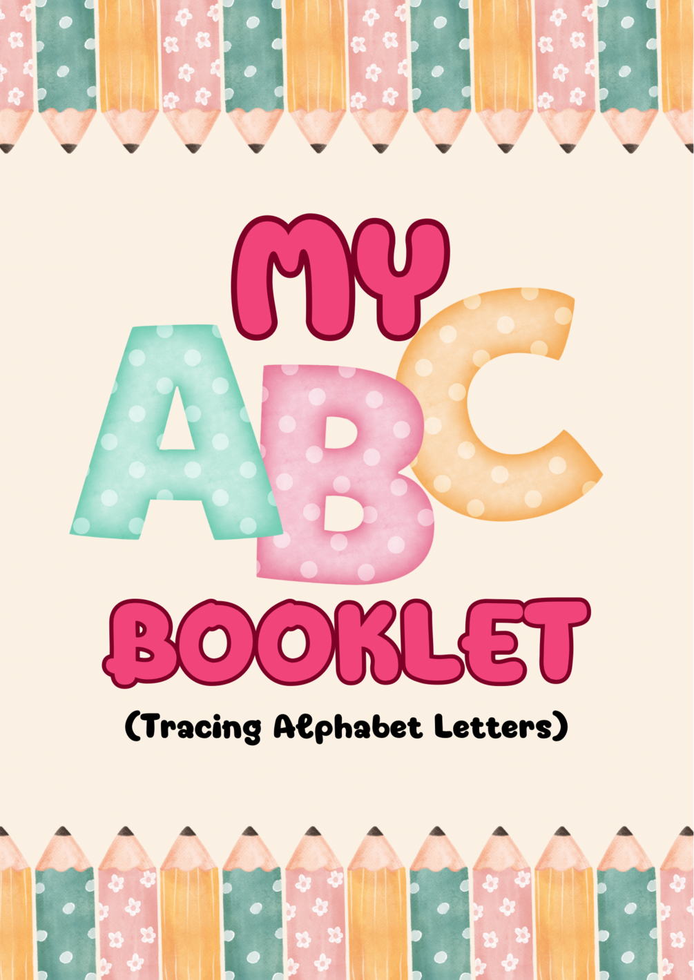 My Abc coloring booklet A-Z