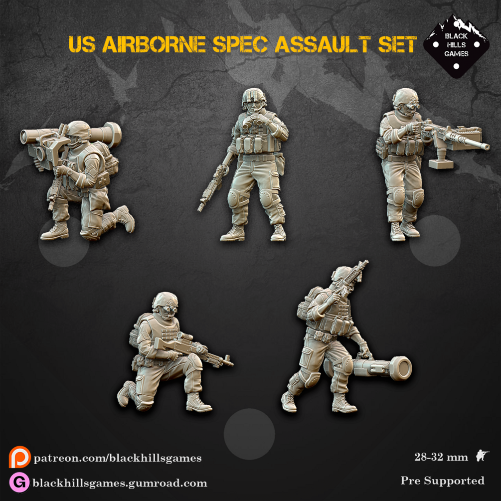 US Airborne Specialists Assault Set