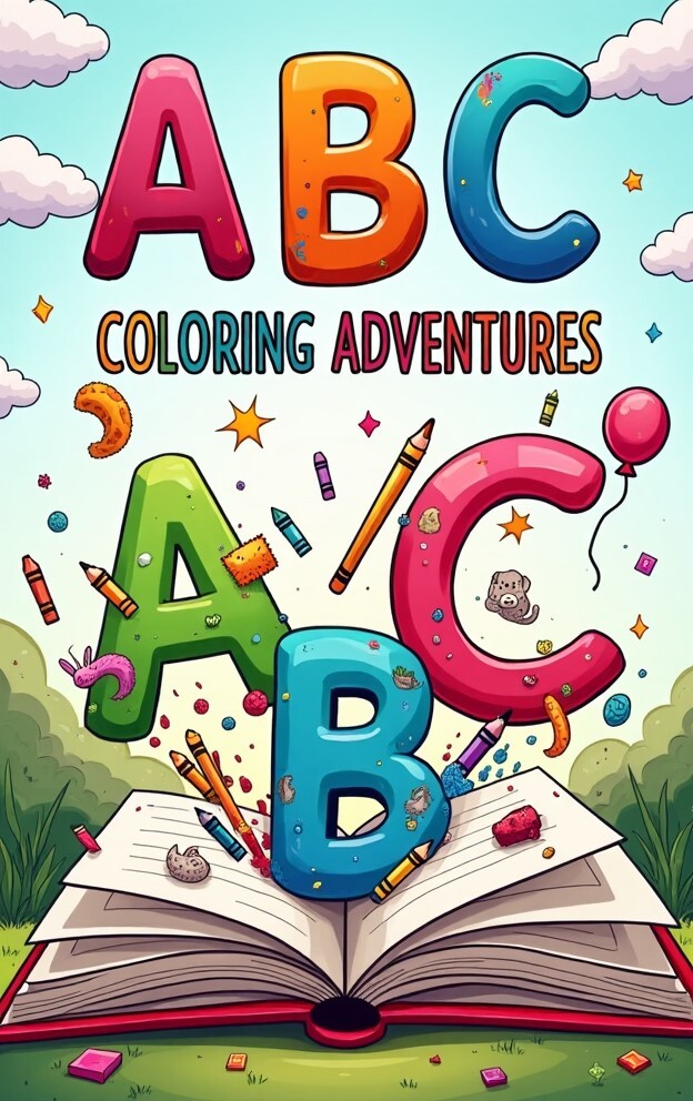 ABC Coloring Adventures: A Creative and Educational Alphabet Workbook ...
