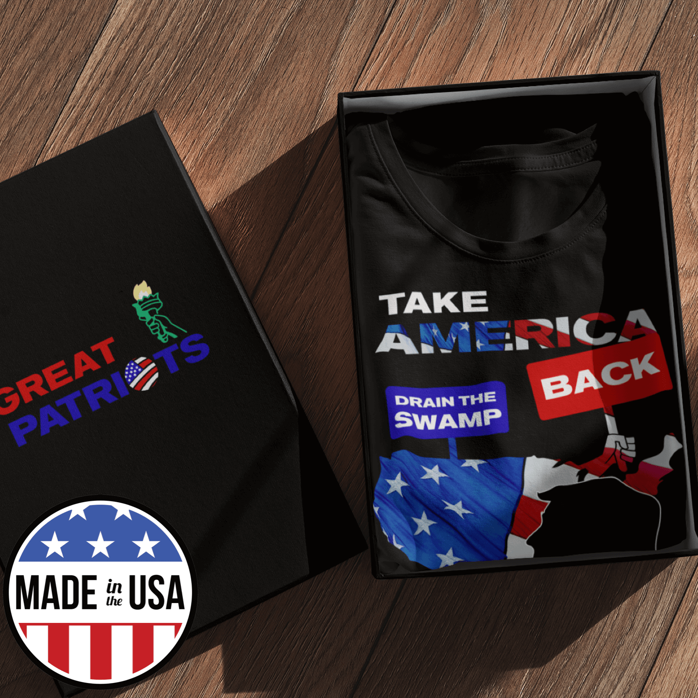 👕 Great Patriots™ T-Shirt Club