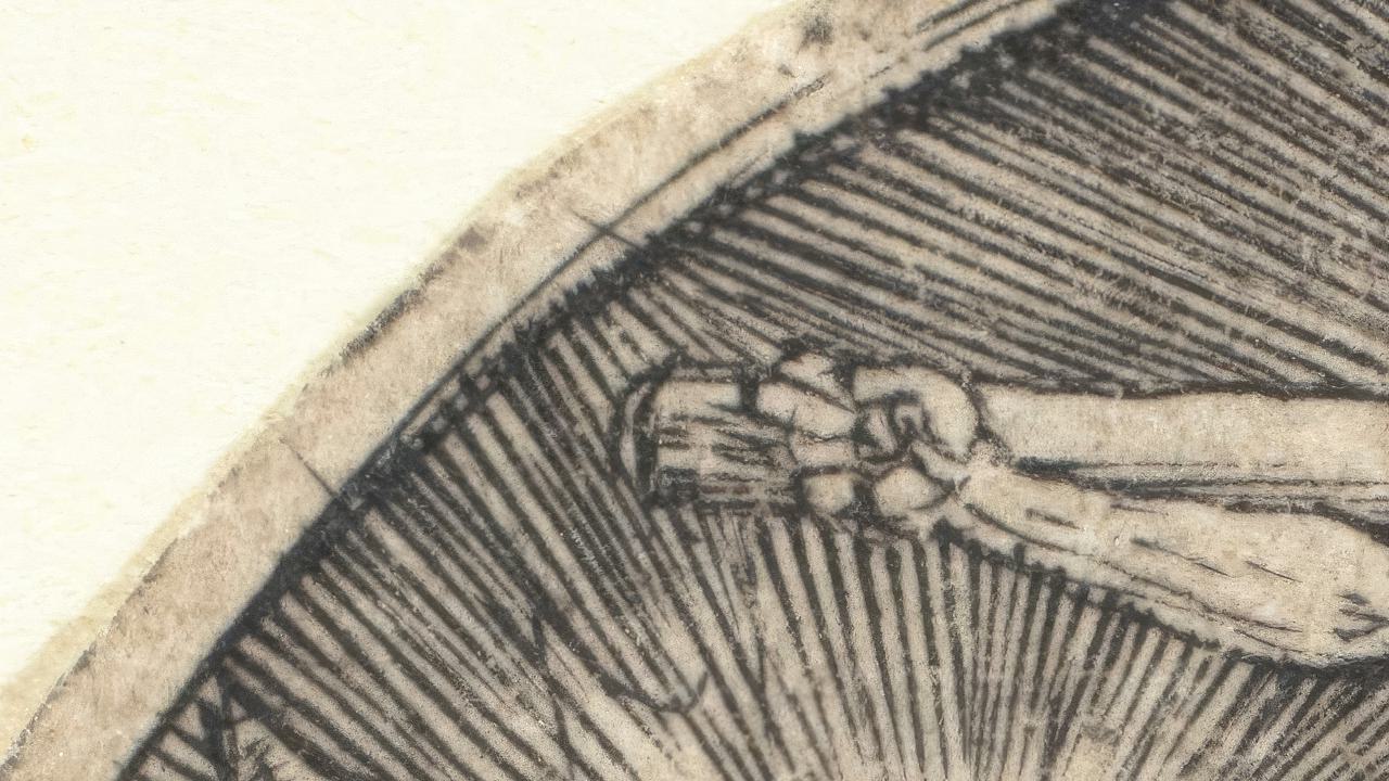 The Crucifixion called the Sword Pommel of Maximilian by Albrecht Durer