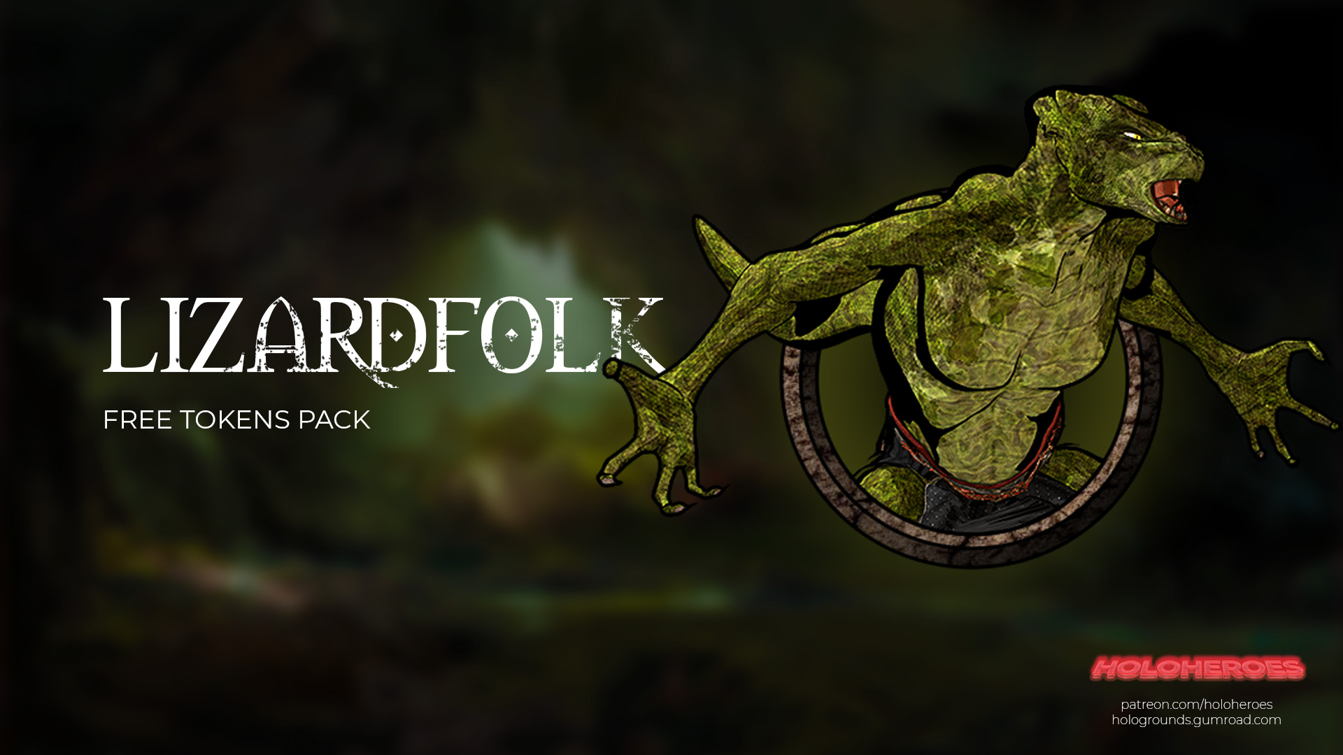 Lizardfolk FREE Tokens Now Available - HoloGrounds