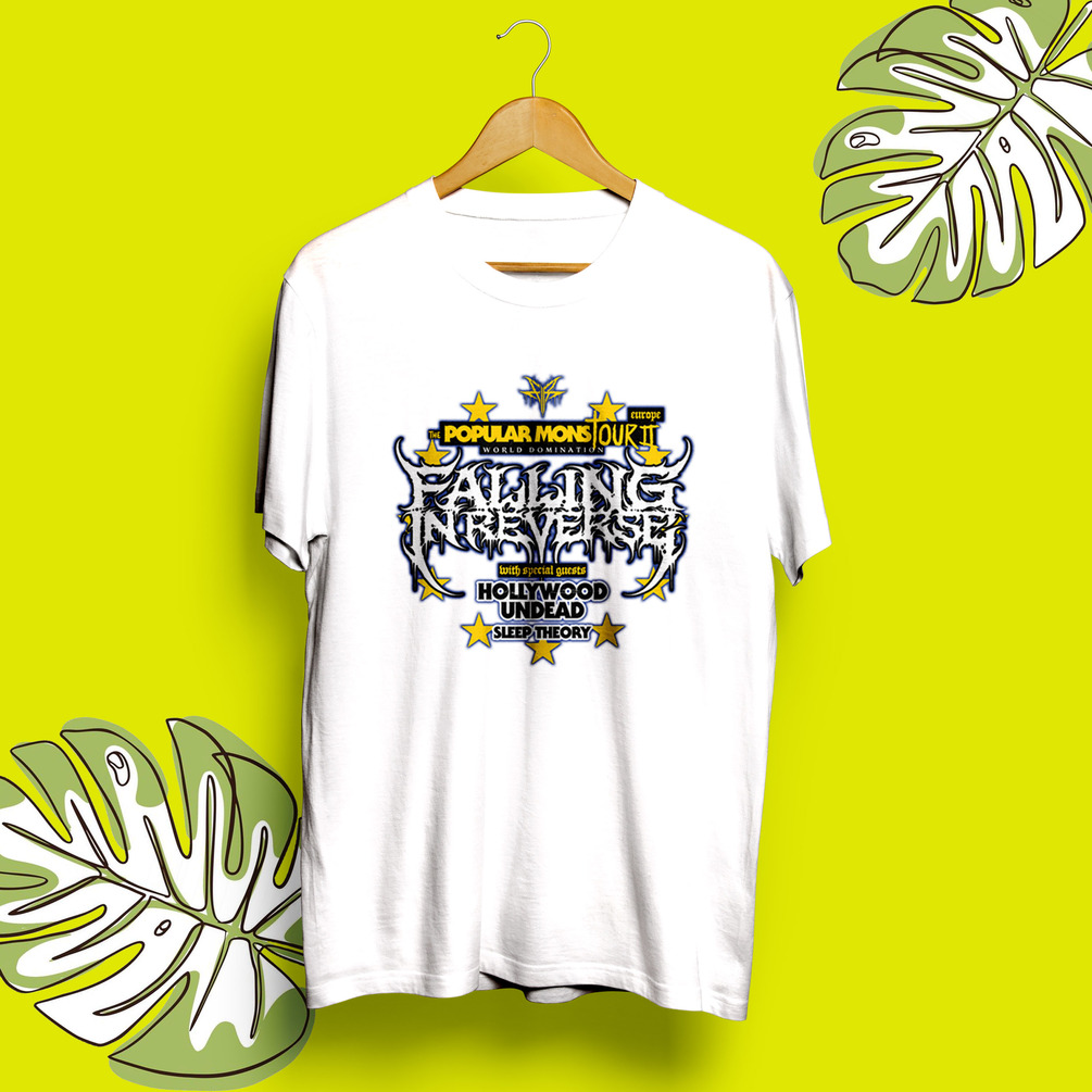 FALLING IN REVERSE THE POPULAR MONSTOUR 2 DATE EU 2024. FALLING IN ...