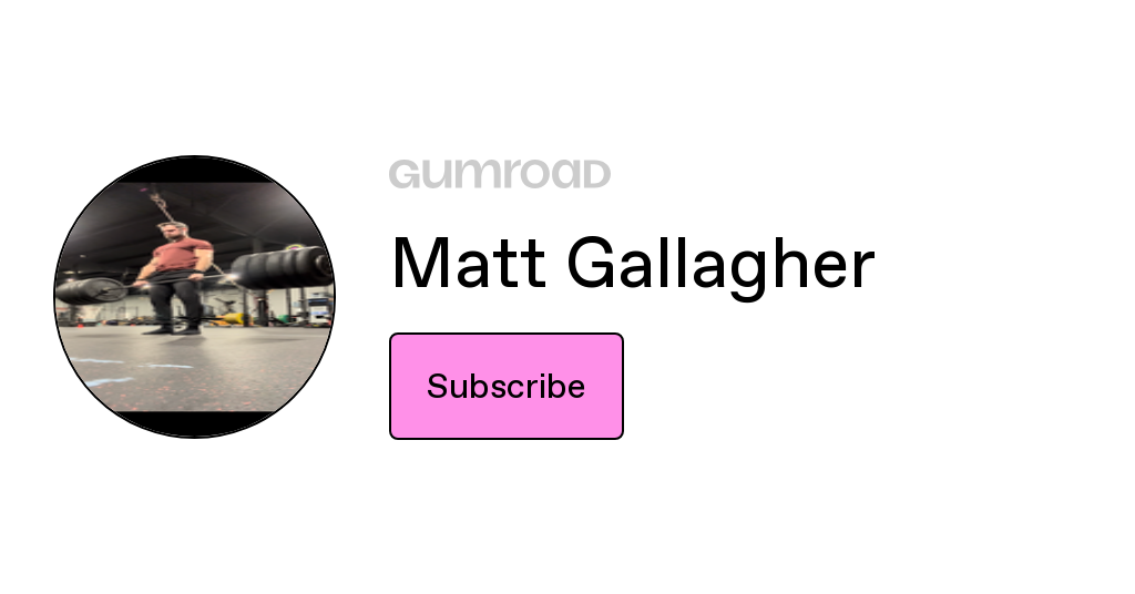 Matt Gallagher