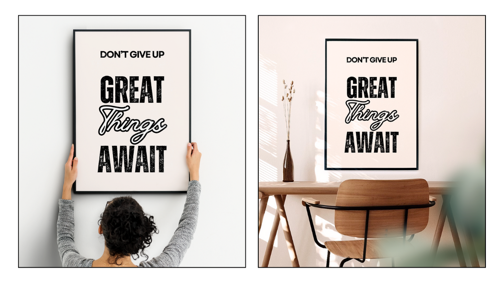 Great Things Await - Printable Wall Art