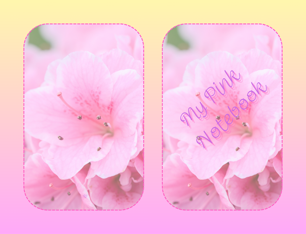 My Pink Notebook | Soft Aesthetic Lined Notebook (100 Pages, Digital)