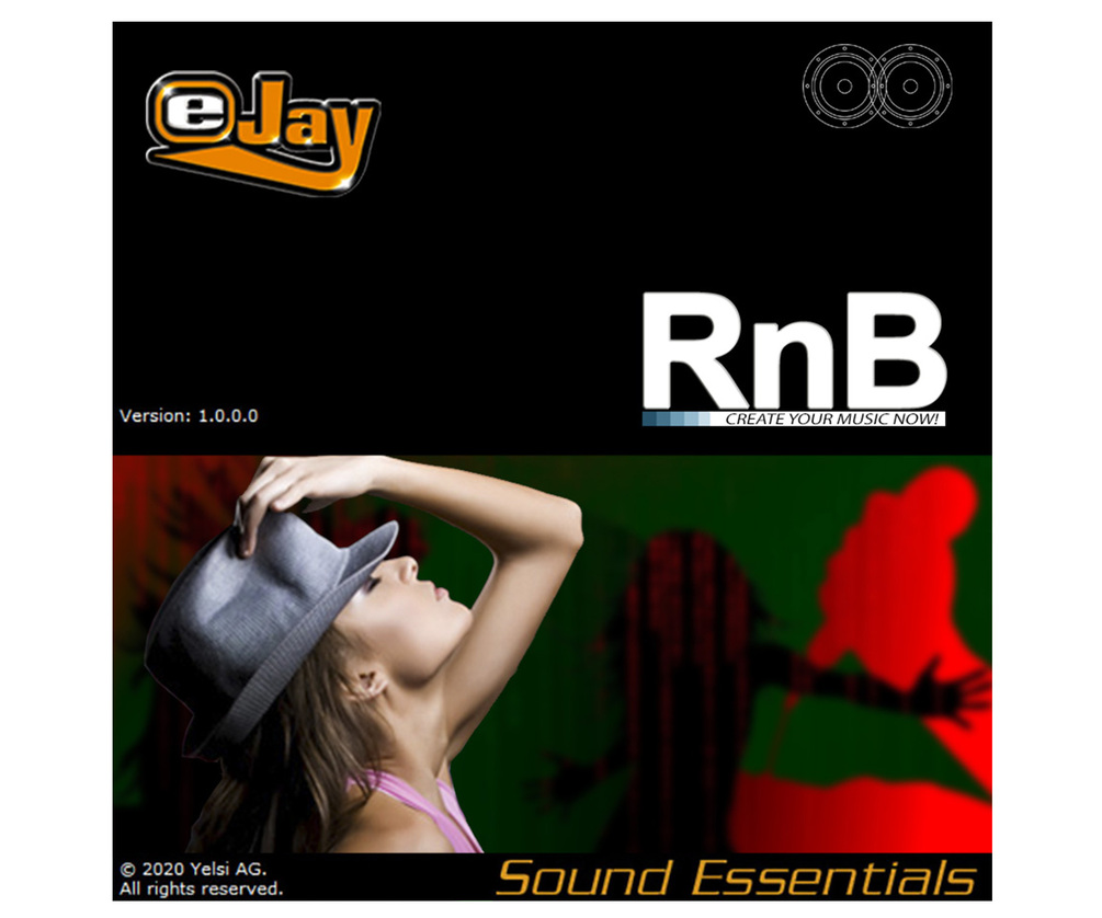 eJay RnB Sound Essentials. Sample Pack. Loops, Voices, FX and more for Rhythm and Blues (R&B).