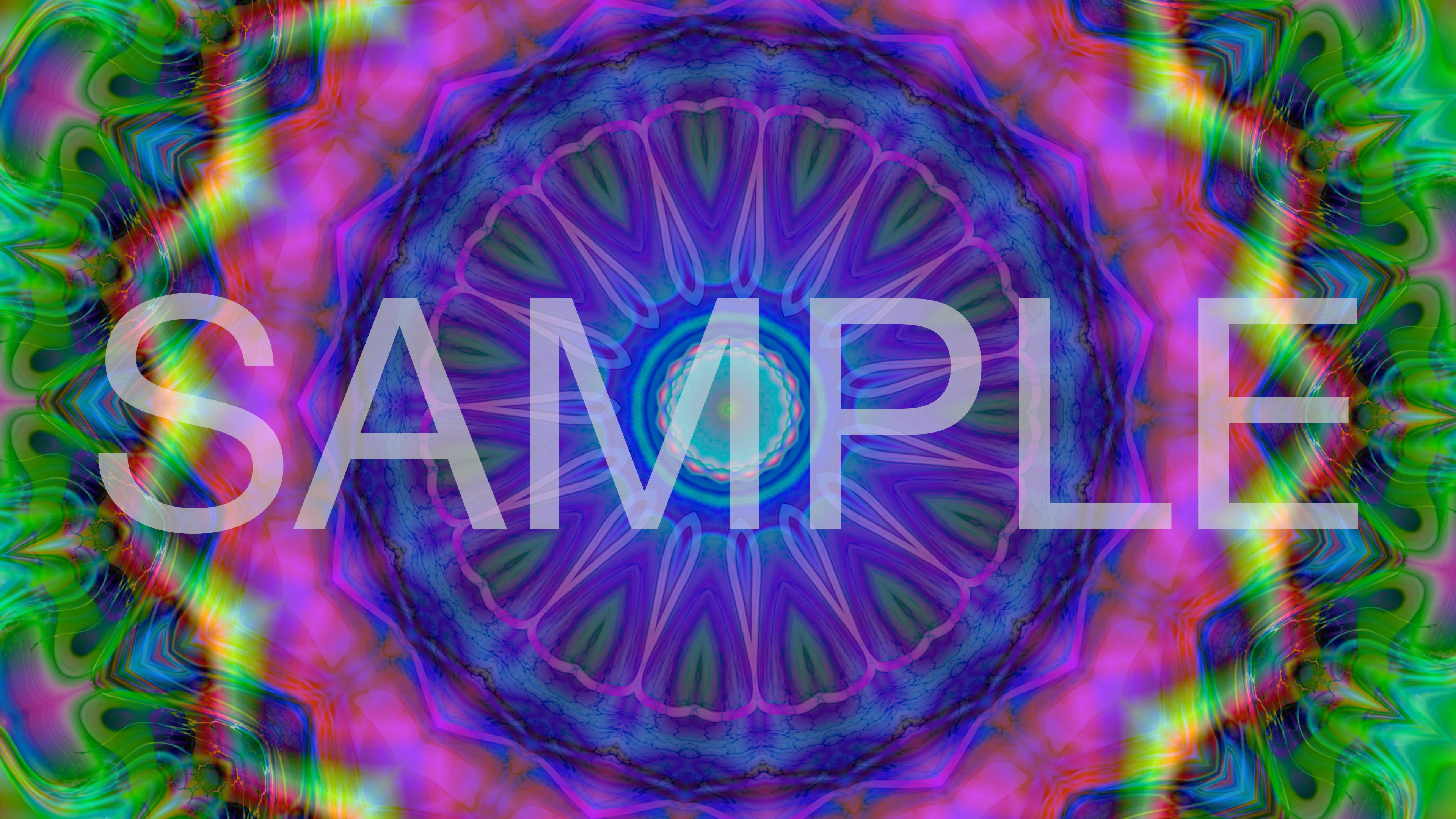 5 Pack Multi Purpose 4K Digital Art #3 - Psychedelic print art for ...