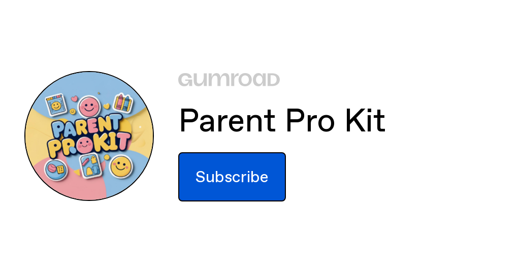Parent Pro Kit