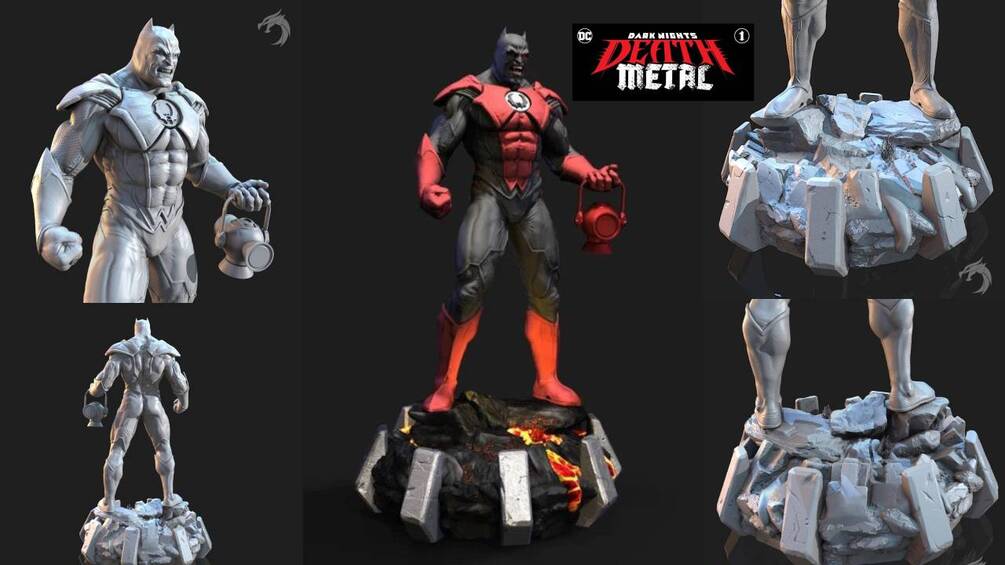 BATROCITUS 3D Print, Modeling