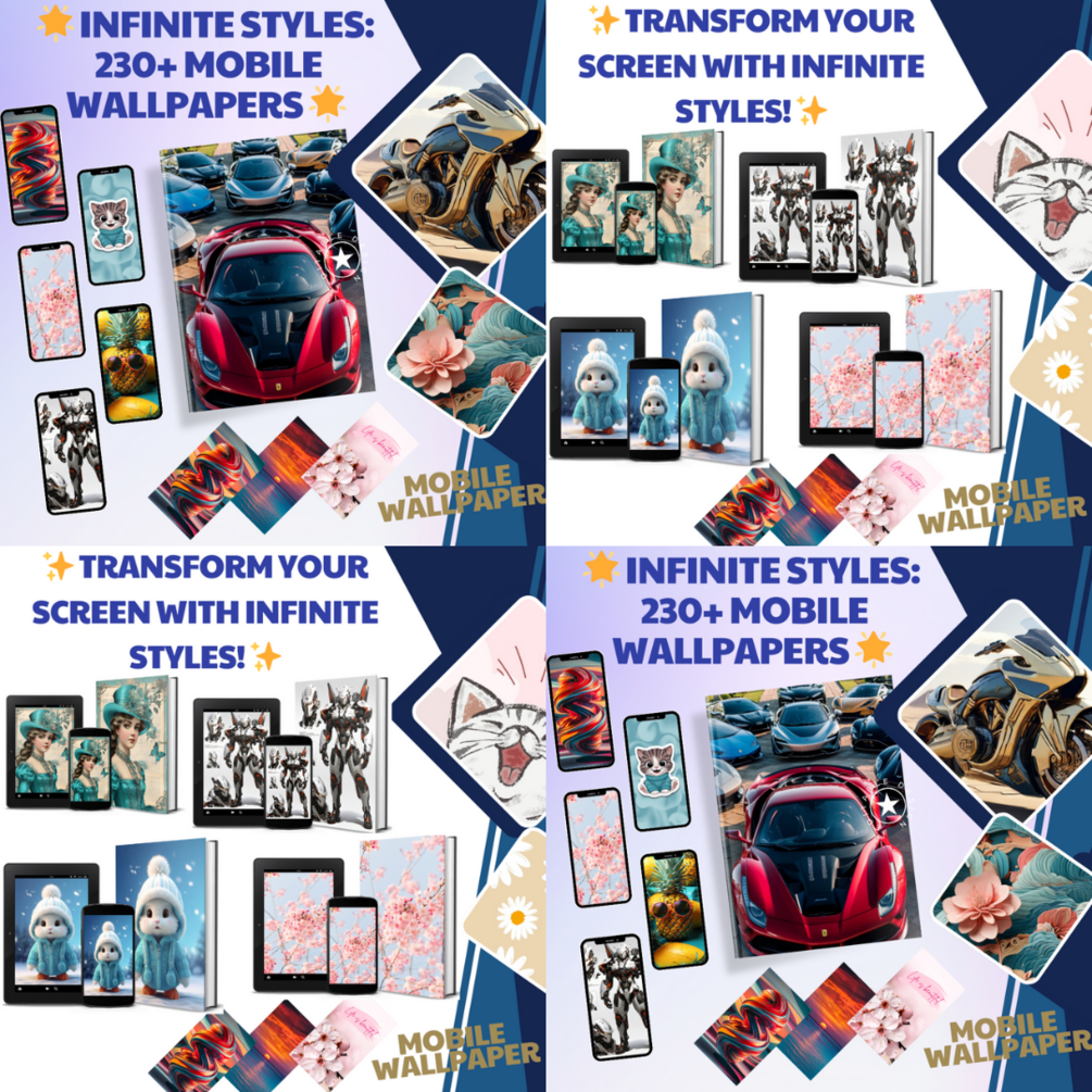 Infinite Styles: 230+ Mobile Wallpapers
