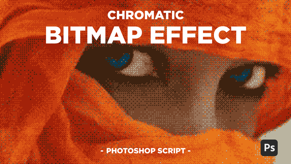 Chromatic Bitmap Effect - Photoshop Script