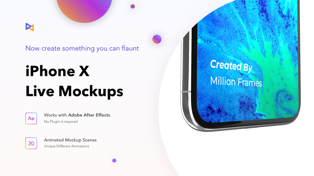 iPhone X Animated Mockups