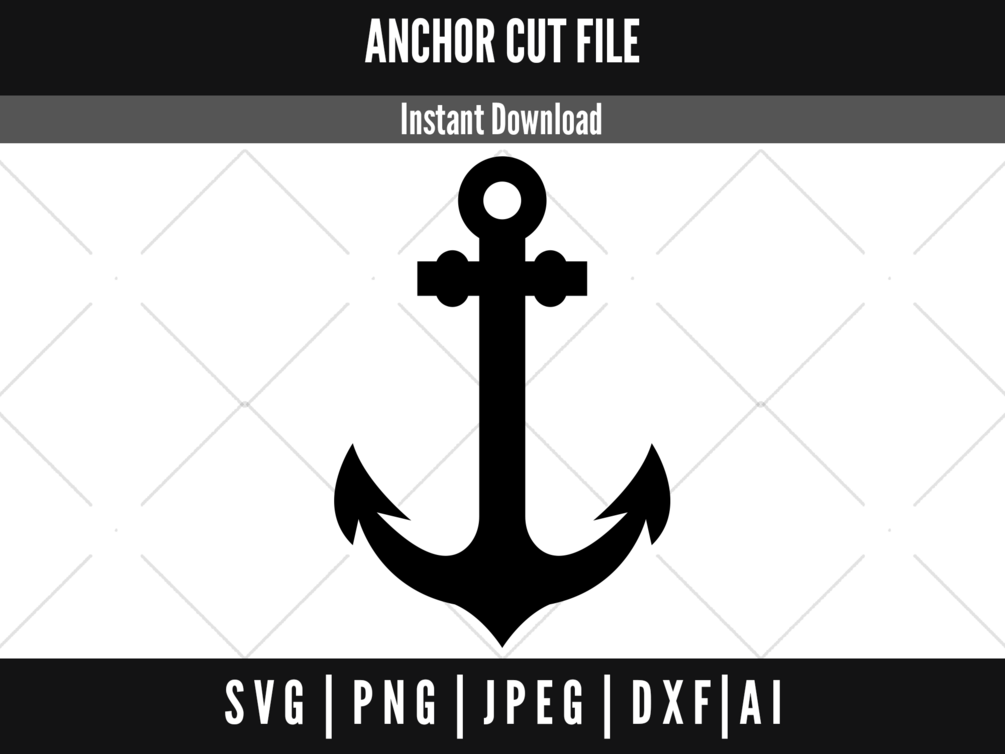 Anchor SVG Files | Anchor Cut Files | Anchor Vector Files | Anchor ...