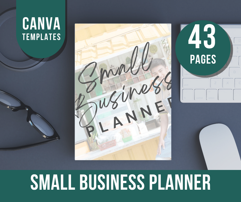 Small Business Planner Editable with CANVA