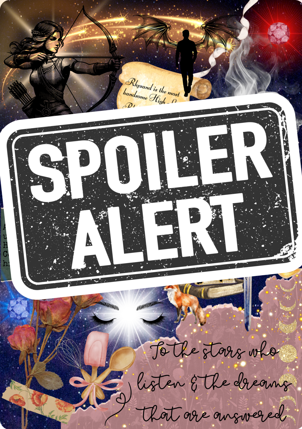 Printable Kindle Insert | ACOTAR 2.0